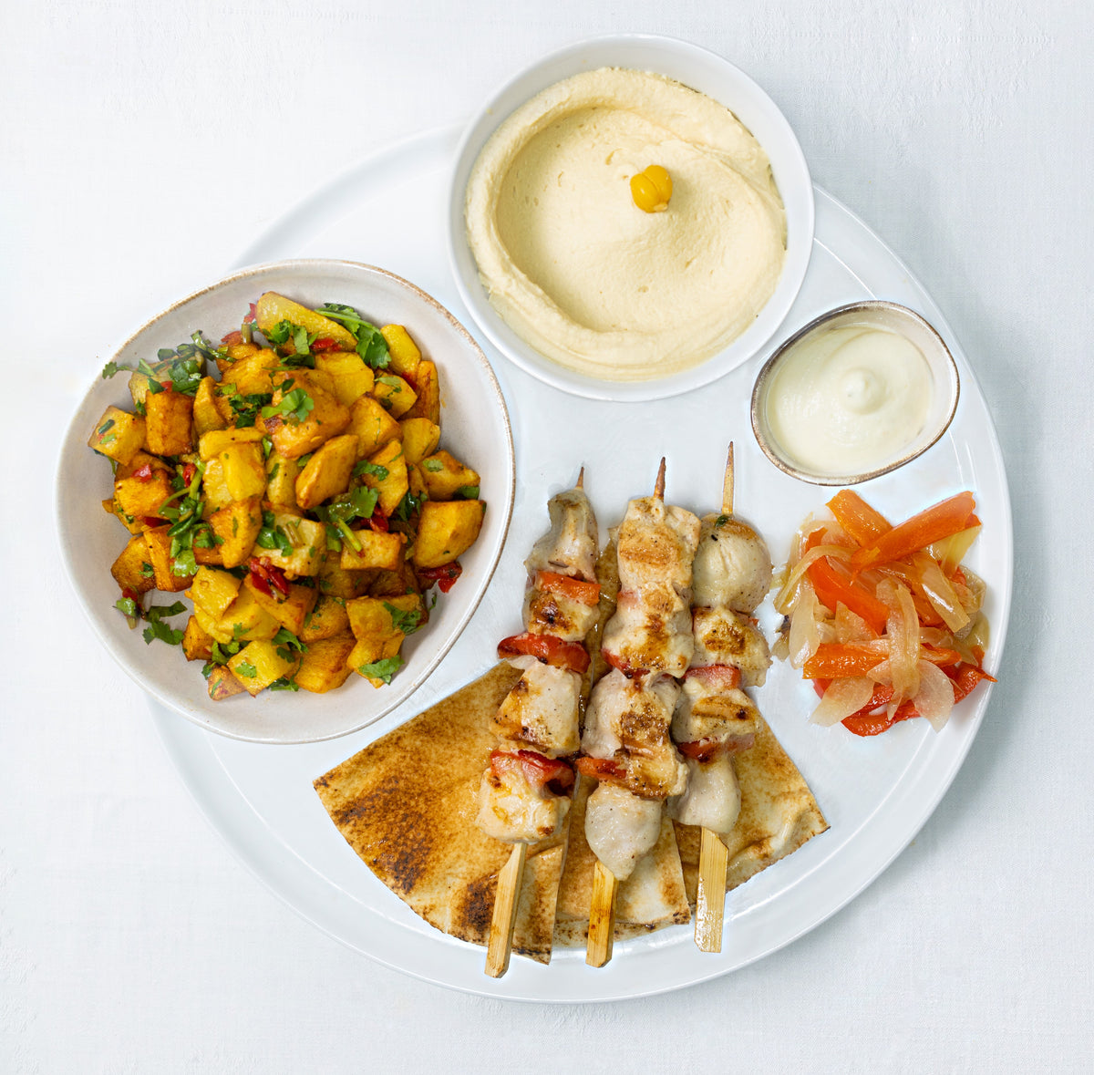 Lebanese Grilled Chicken Shish Taouk Skewers Hot Box – Kammoon